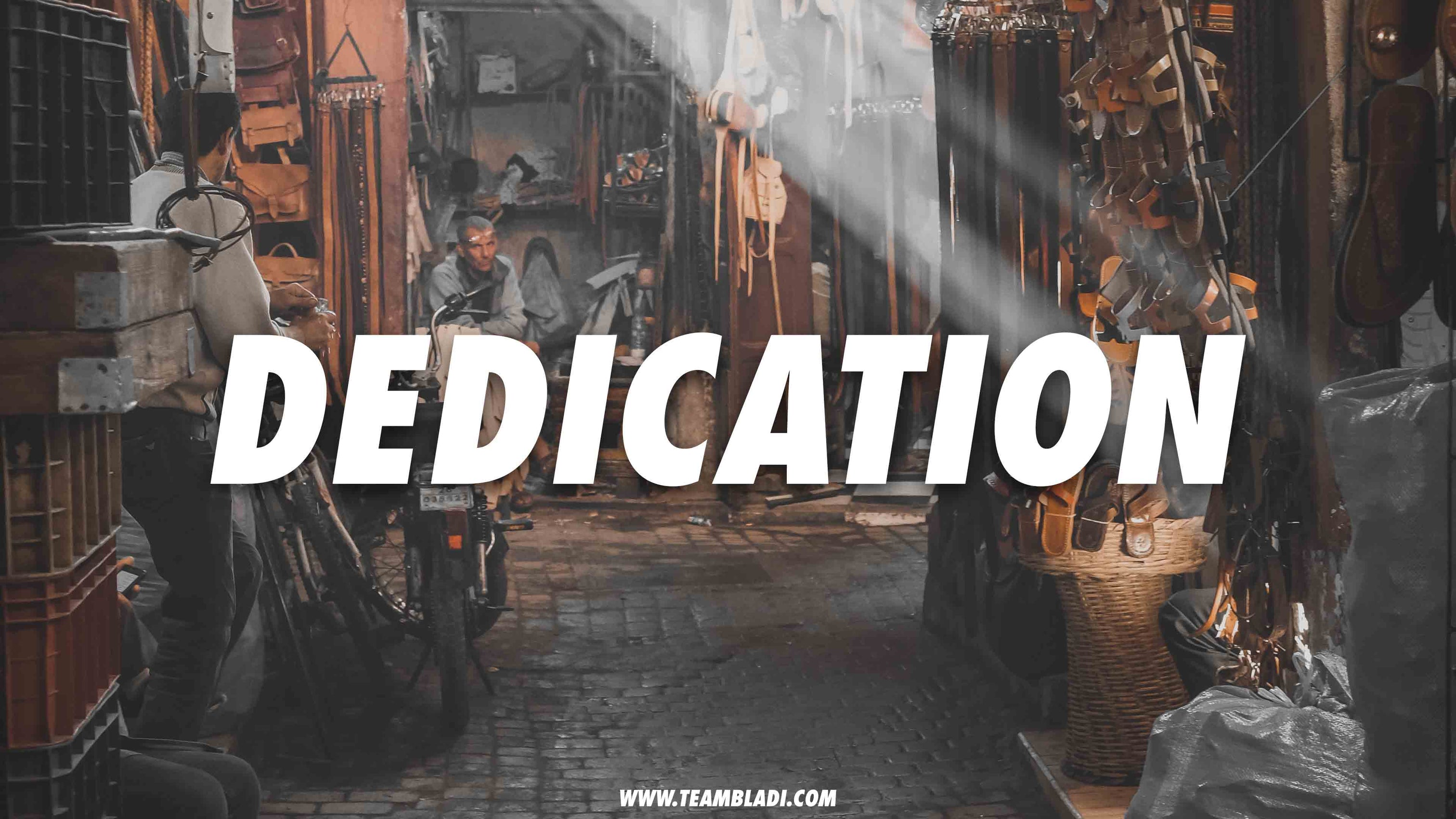Was ist Dedication? - Dedication Definiton & Meaning | TEAMBLADI ...